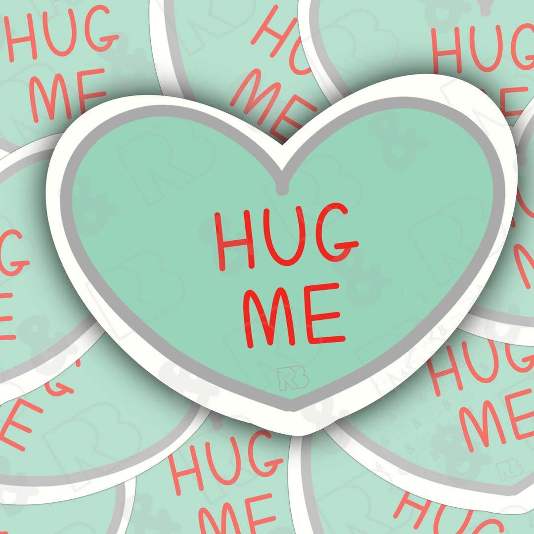 Hug Me Sticker - Etsy