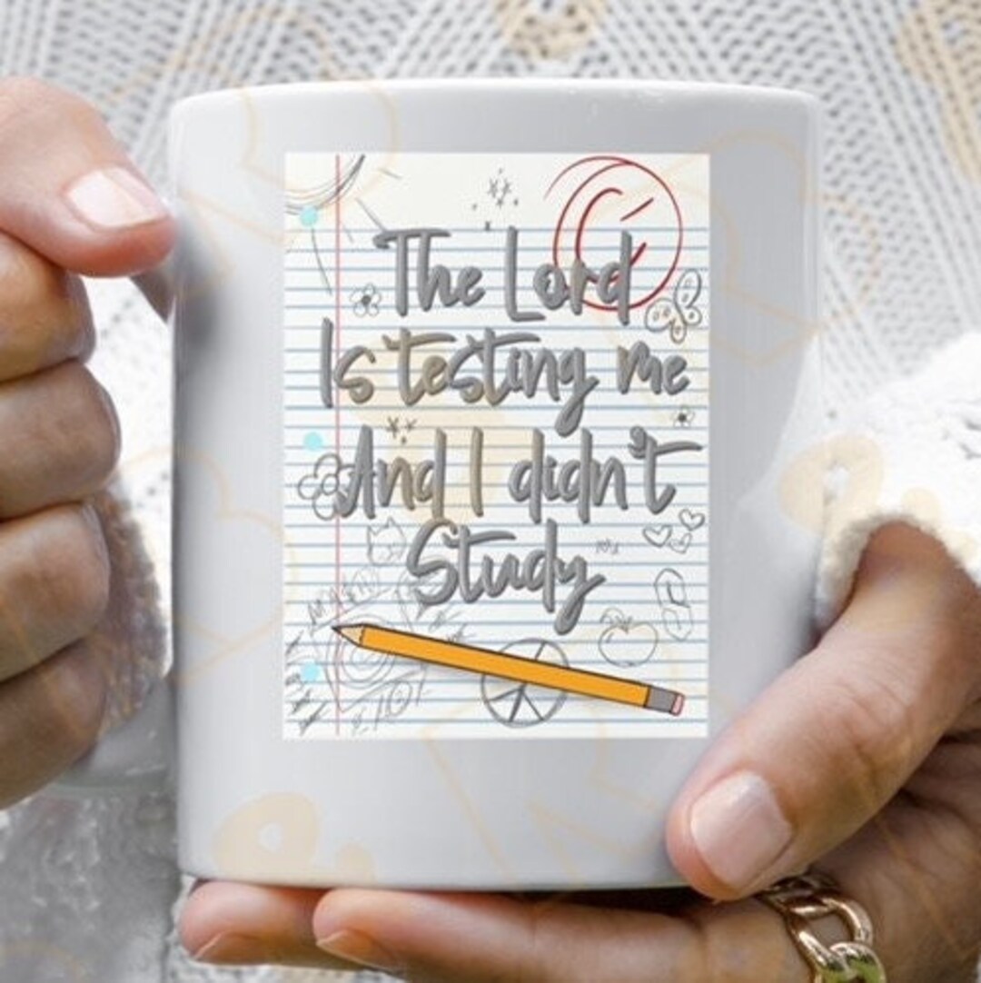 The Lord is Testing Me PNG Digital Download - Etsy