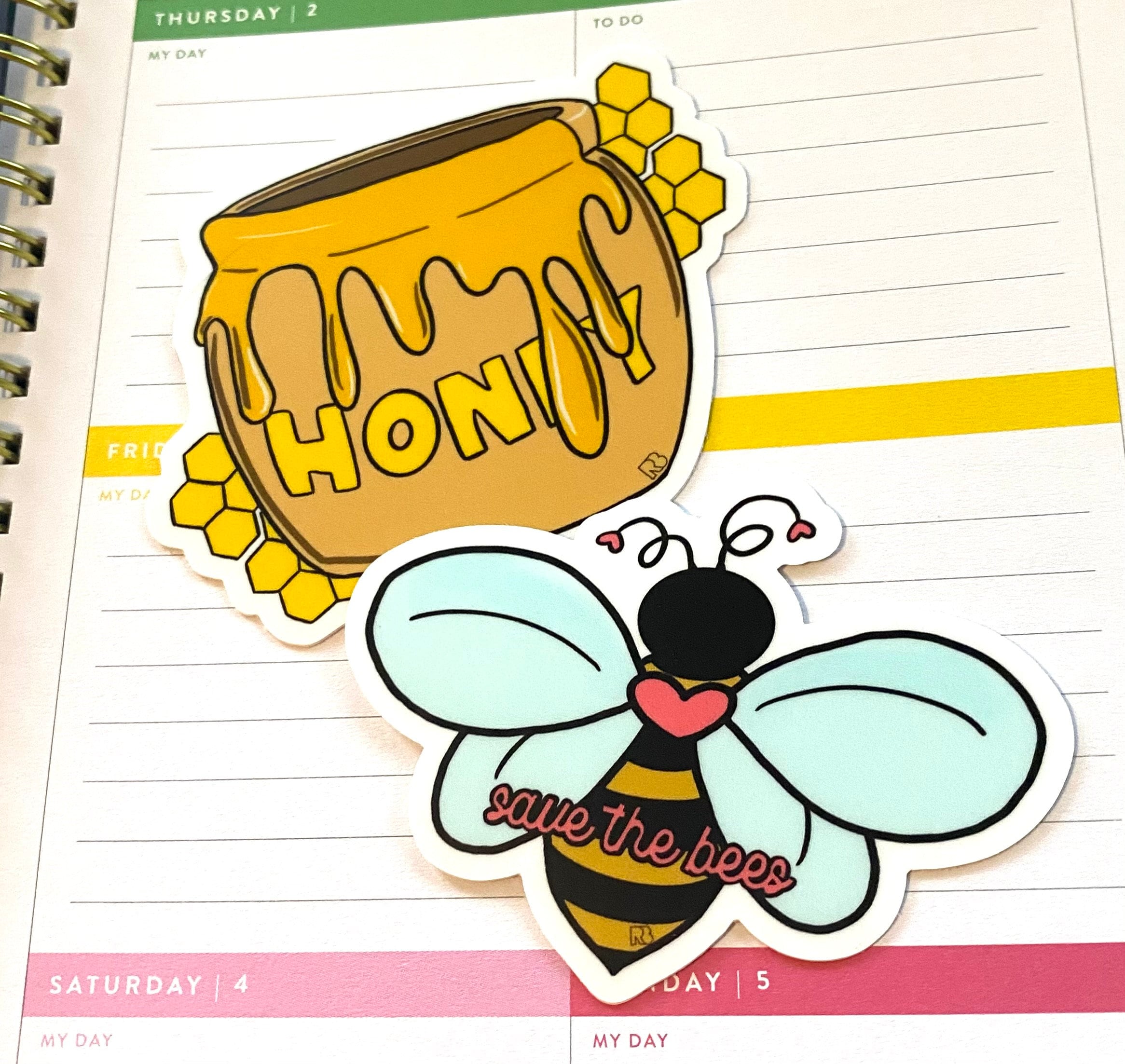 Honey Pot Sticker - Etsy