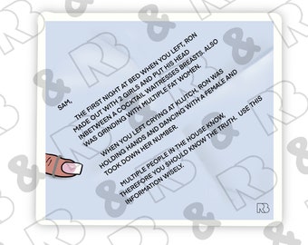 Jersey Shore Note - Etsy