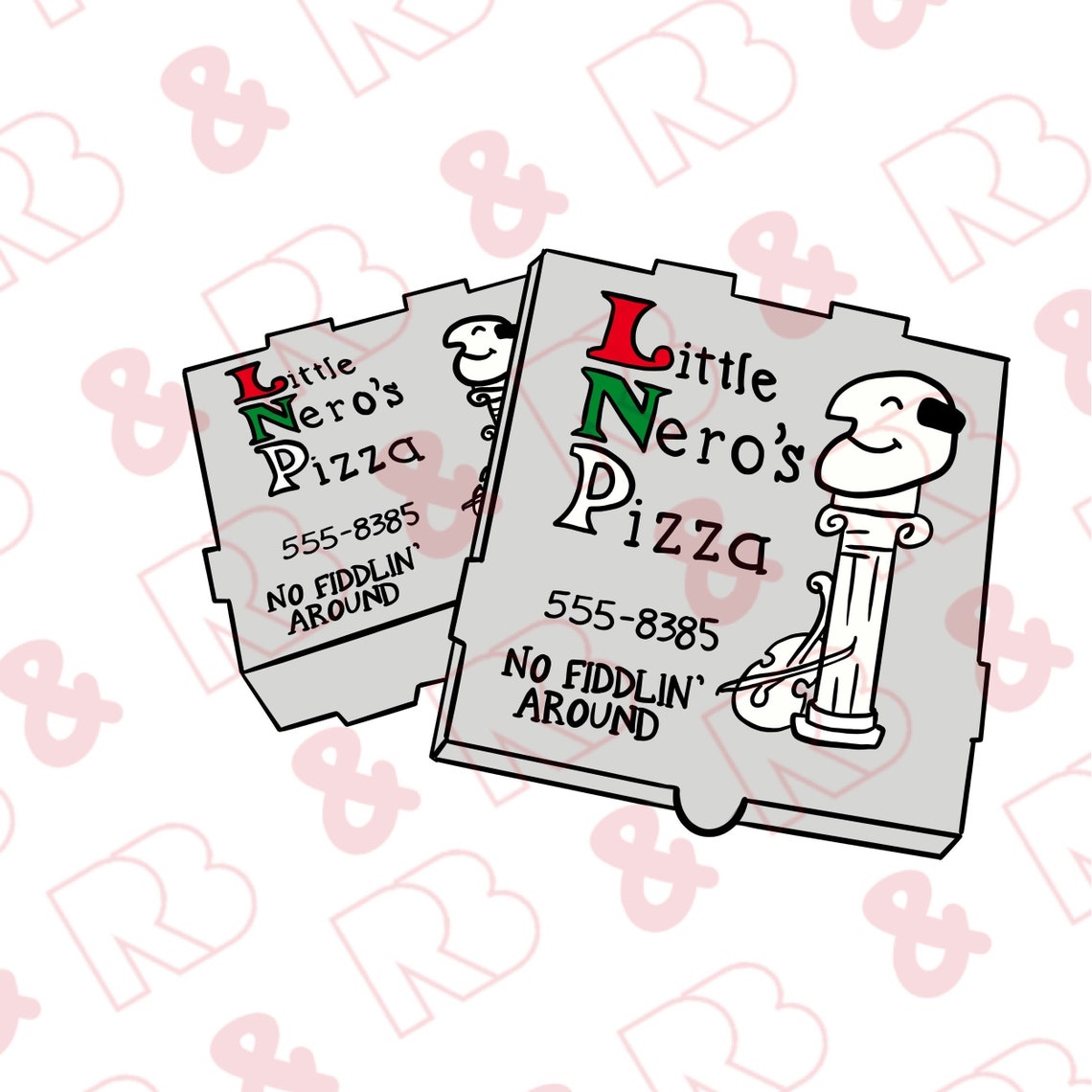 Little Nero's Pizza PNG Digital Download - Etsy