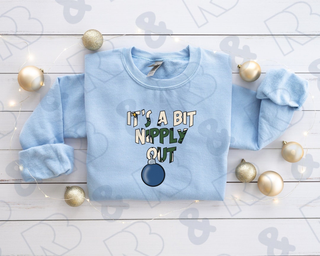It's a Bit Nipply Out PNG Digital Download - Etsy