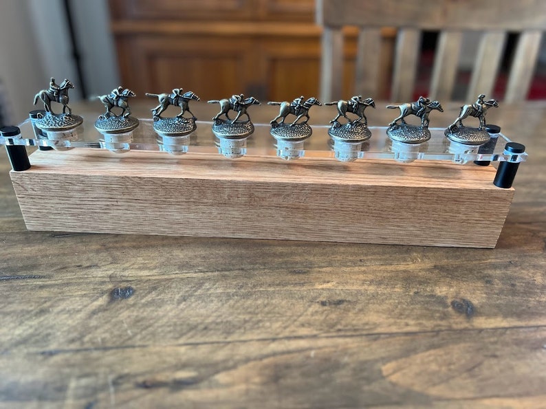 Custom Blanton's Bourbon Stopper Display Stand red Oak Large - Etsy