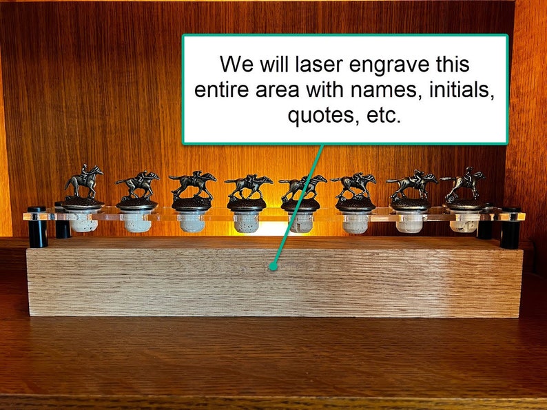 Custom Blanton's Bourbon Stopper Display Stand red Oak Large - Etsy