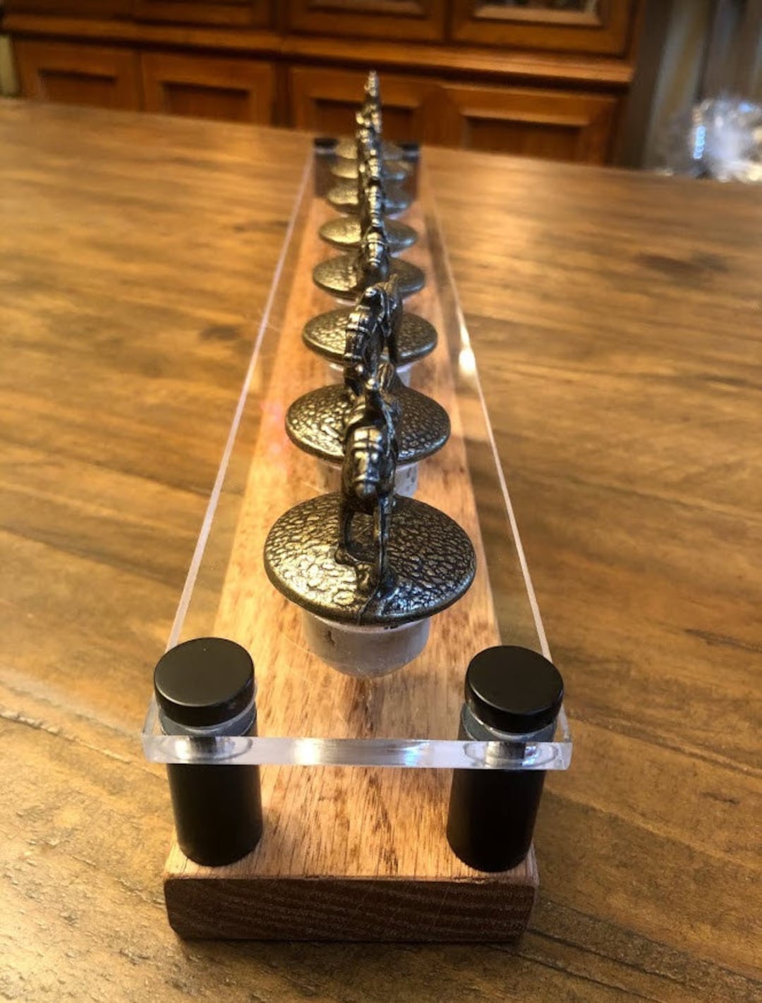 Custom Blanton's Bourbon Stopper Display Stand (red Oak) - Etsy