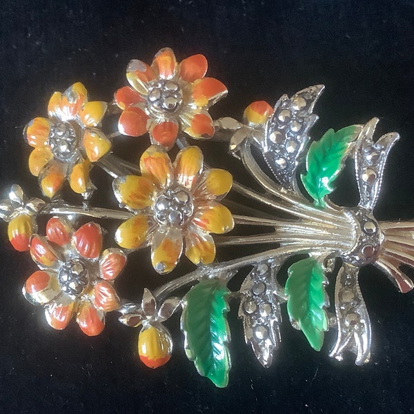 Brooch Signed "exquisite" - Etsy
