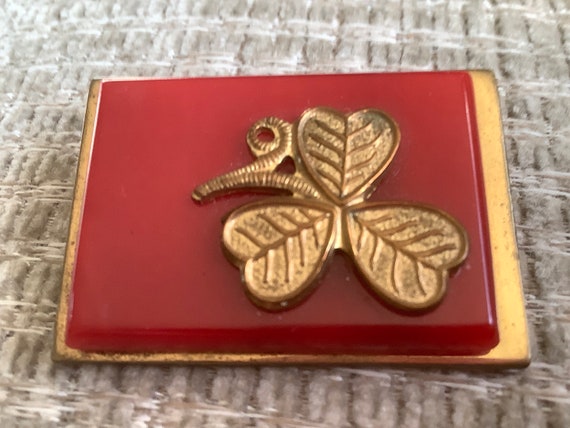 Stylish Vintage 1940s Art Deco Bakelite Rectangular R… - Gem