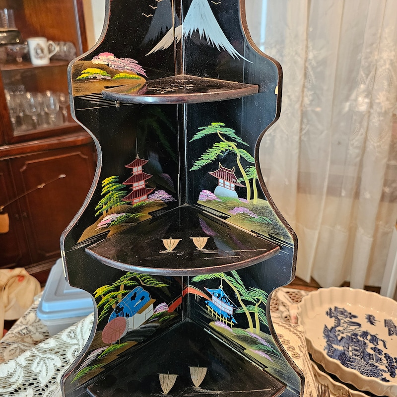 Asian Wall Shelf - Etsy