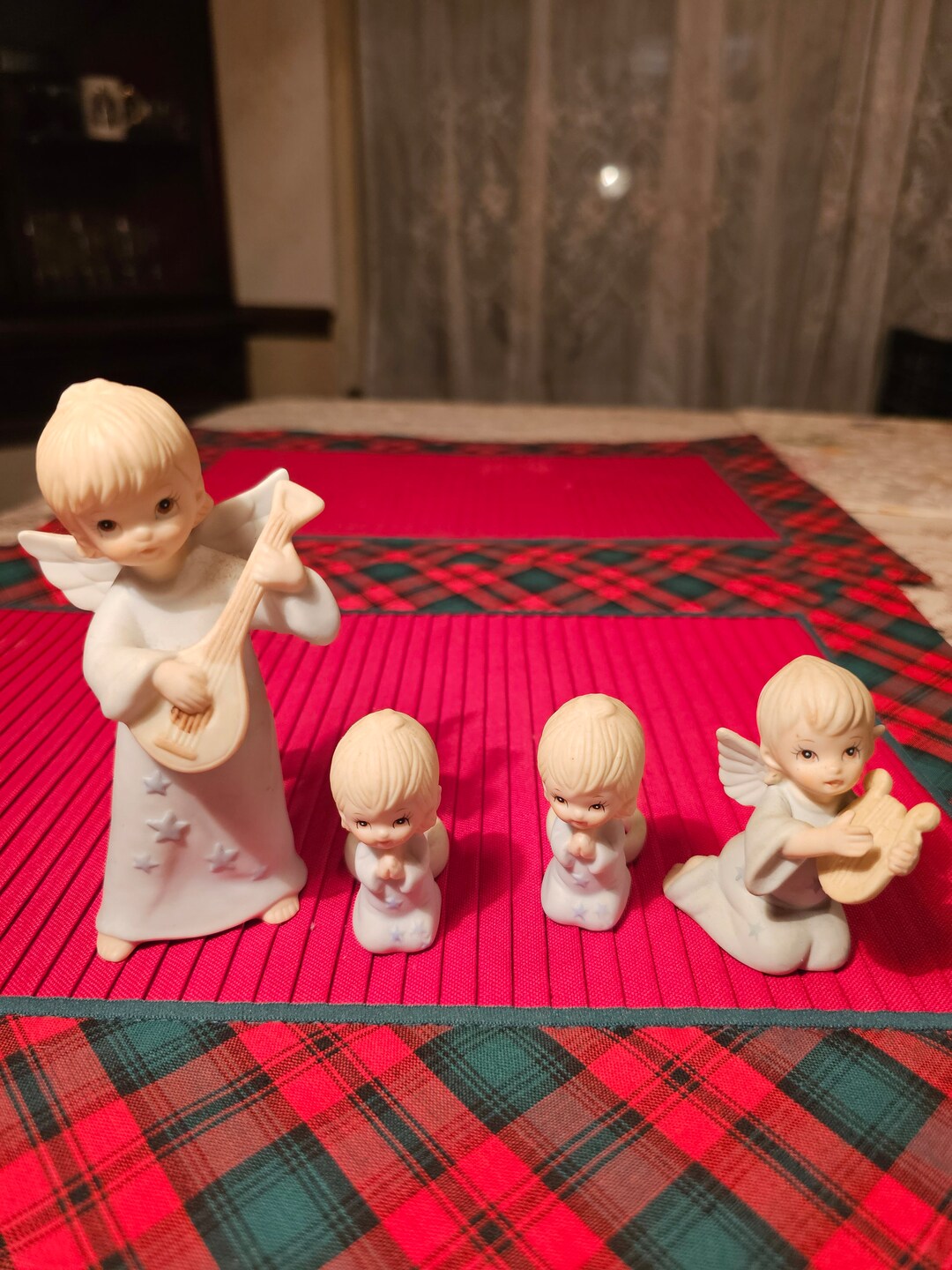 4 LEFTON the Christopher Collection Angels Vintage Candle Huggers - Etsy
