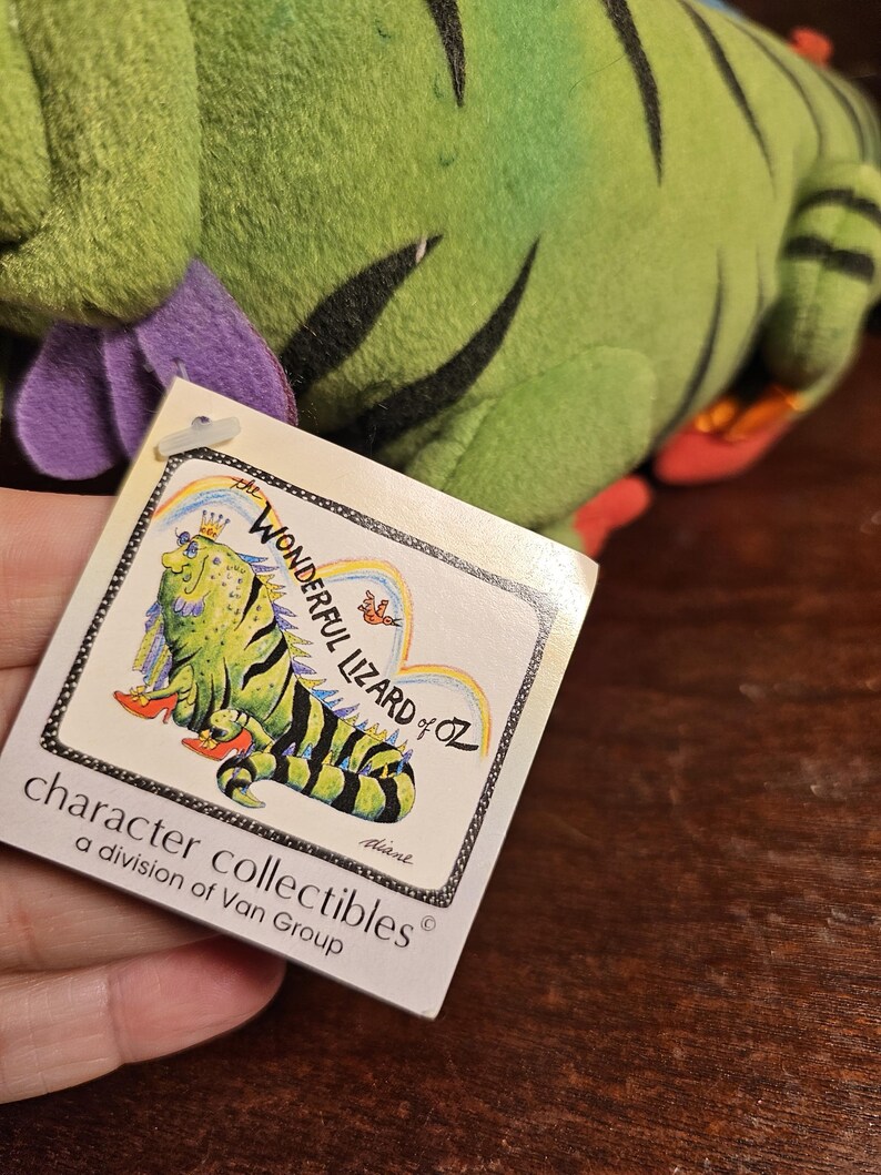 Wonderful Lizard of Oz Lizzy Plush Stuffed Toy With Tag - Etsy