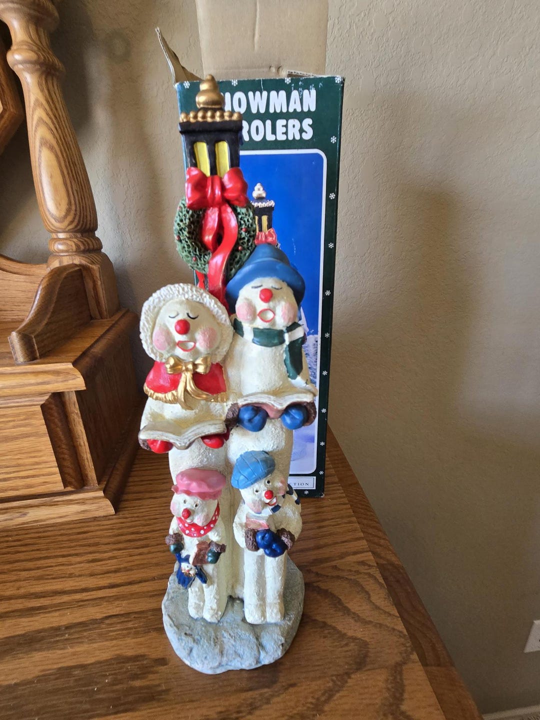 Snowman Carolers Windsor Collection Holiday Decor Christmas Figurine - Etsy