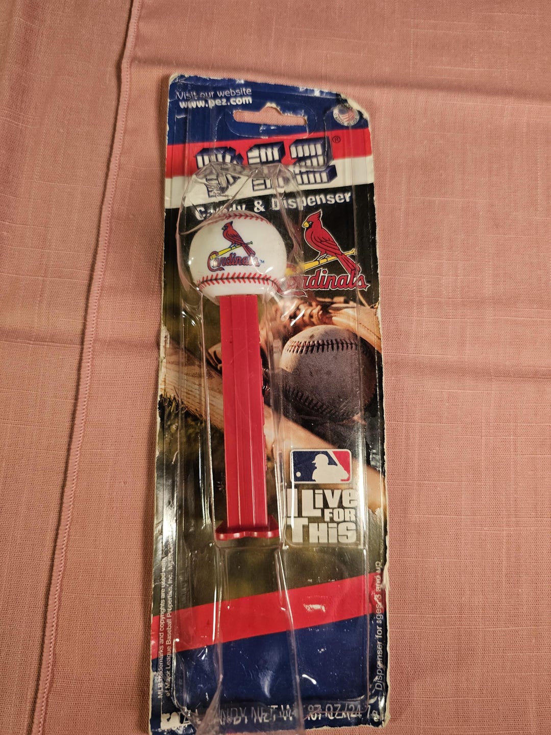 PEZ Candy & Dispenser St. Louis Cardinals MLB - Etsy
