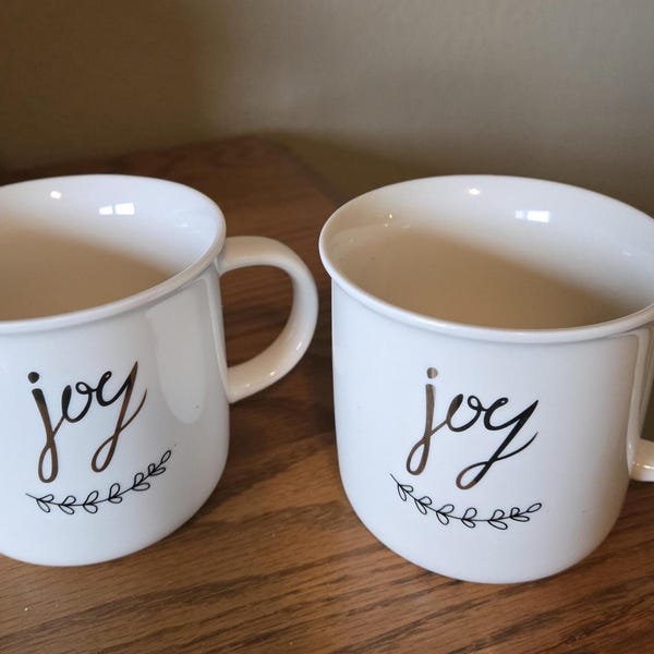Sleigh Bell Bistro Mugs - Etsy
