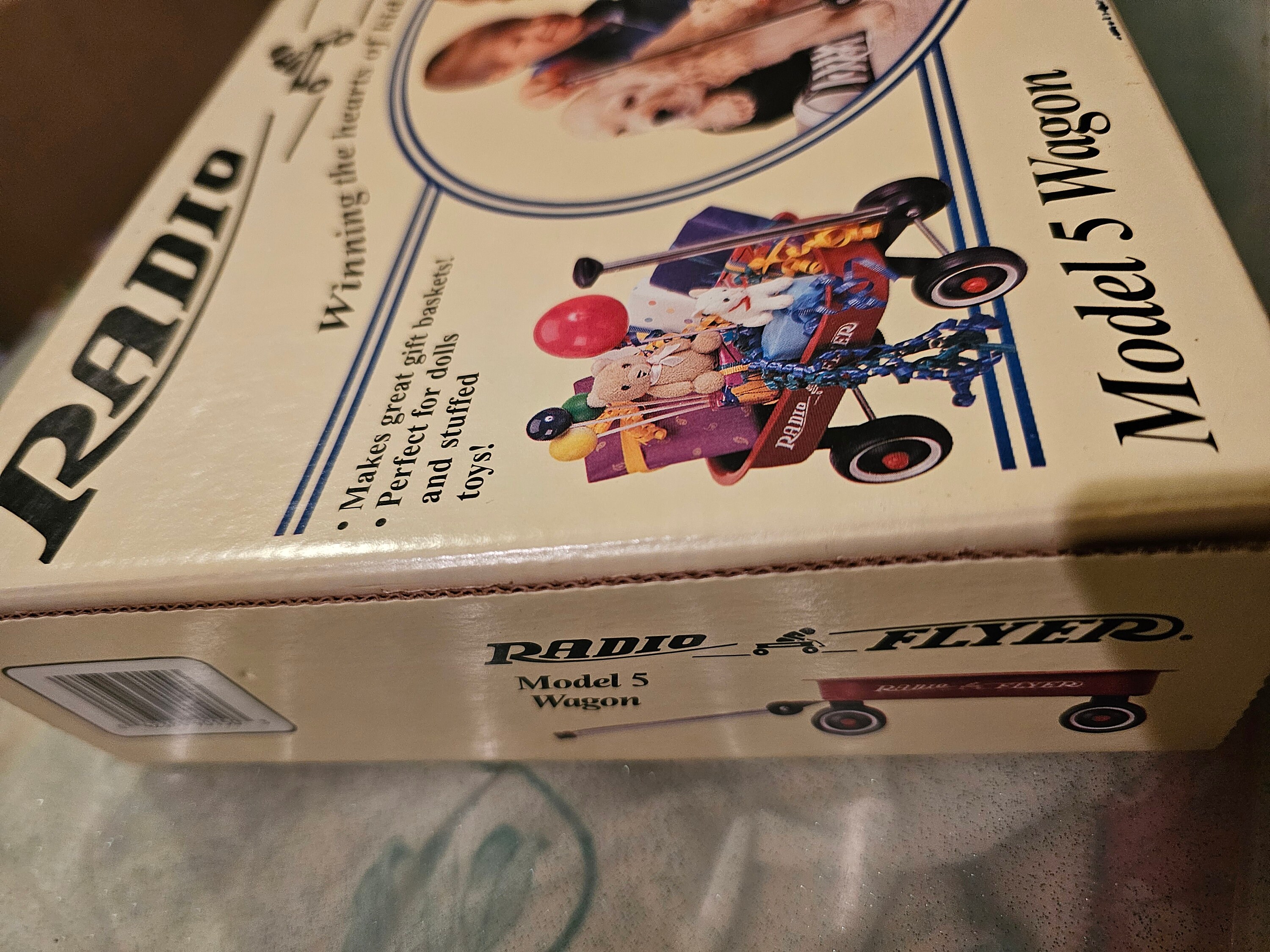 Radio Flyer Model 5 Wagon Child’s Toy Real Steel Body 12 1/4 X 7 1/8 X ...