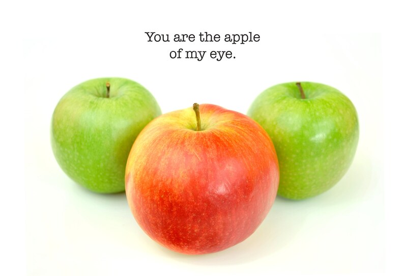 Apple of My Eye Printable - Etsy