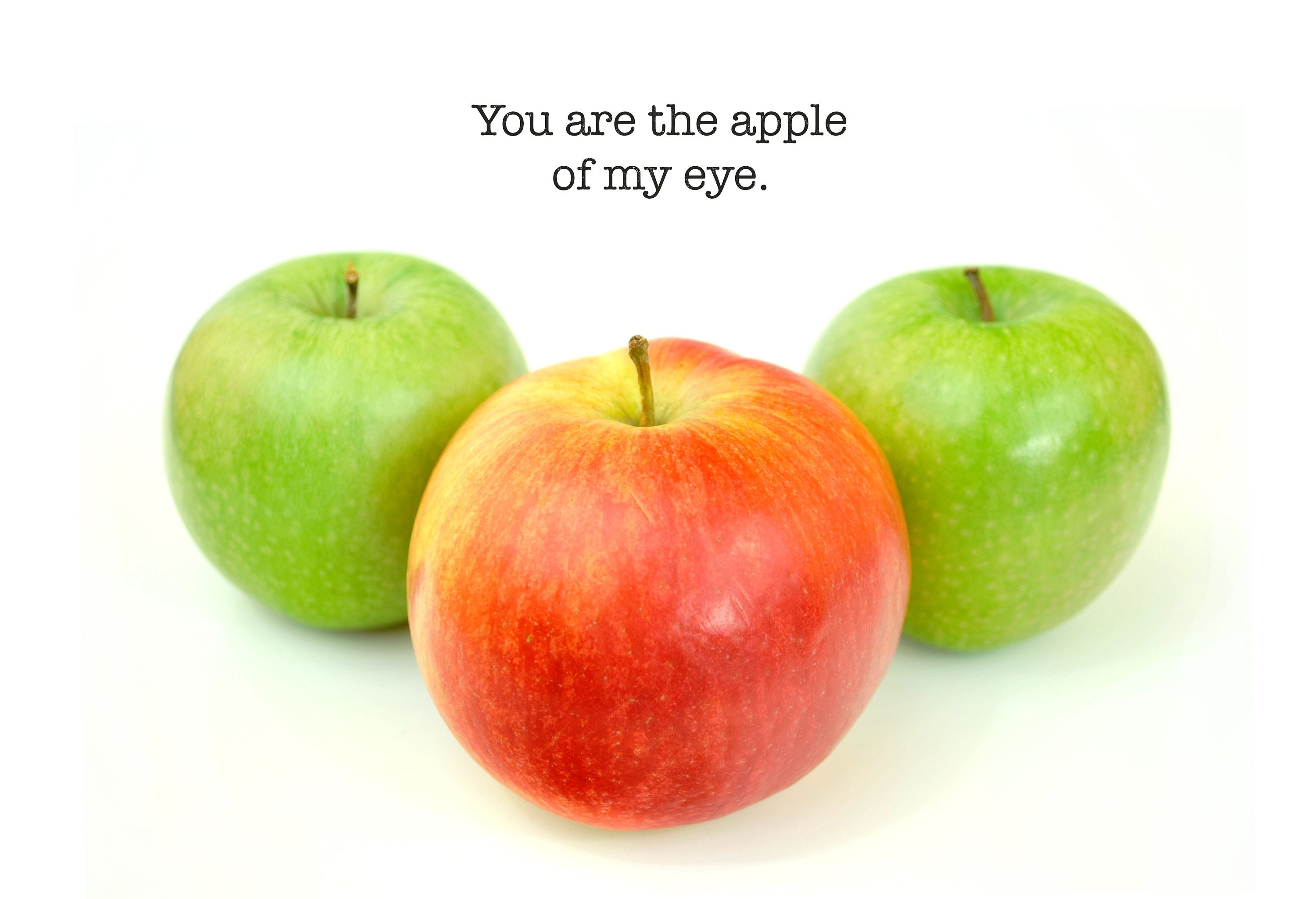 Apple of My Eye Printable - Etsy