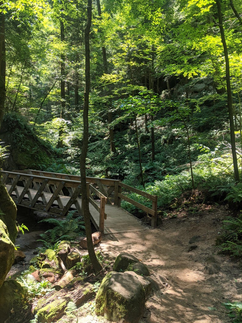A Bridge in Hocking Hills Digital Download - Etsy