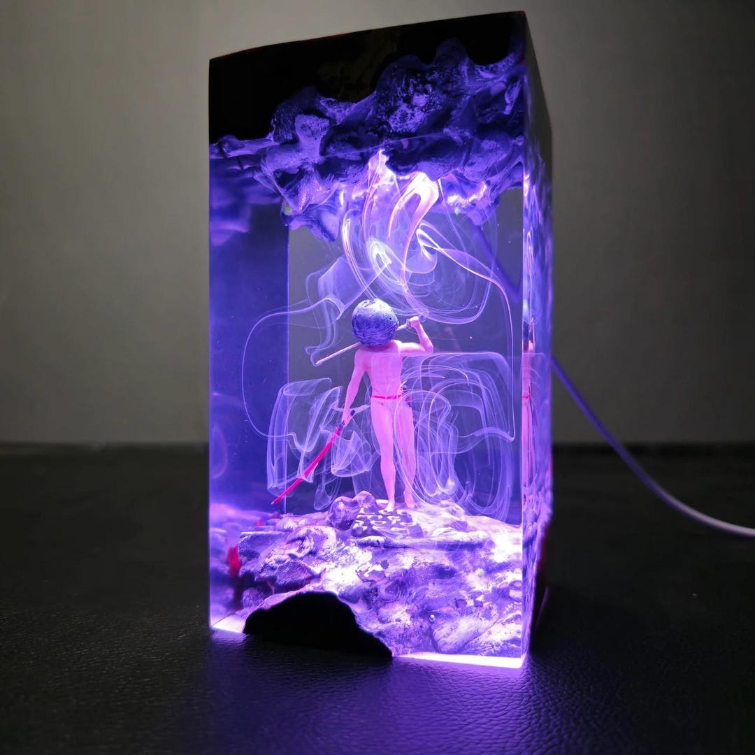 Let's Me Solo Her Custom Epoxy Resin Lamp, Christmas Gift, Gift for Kid ...