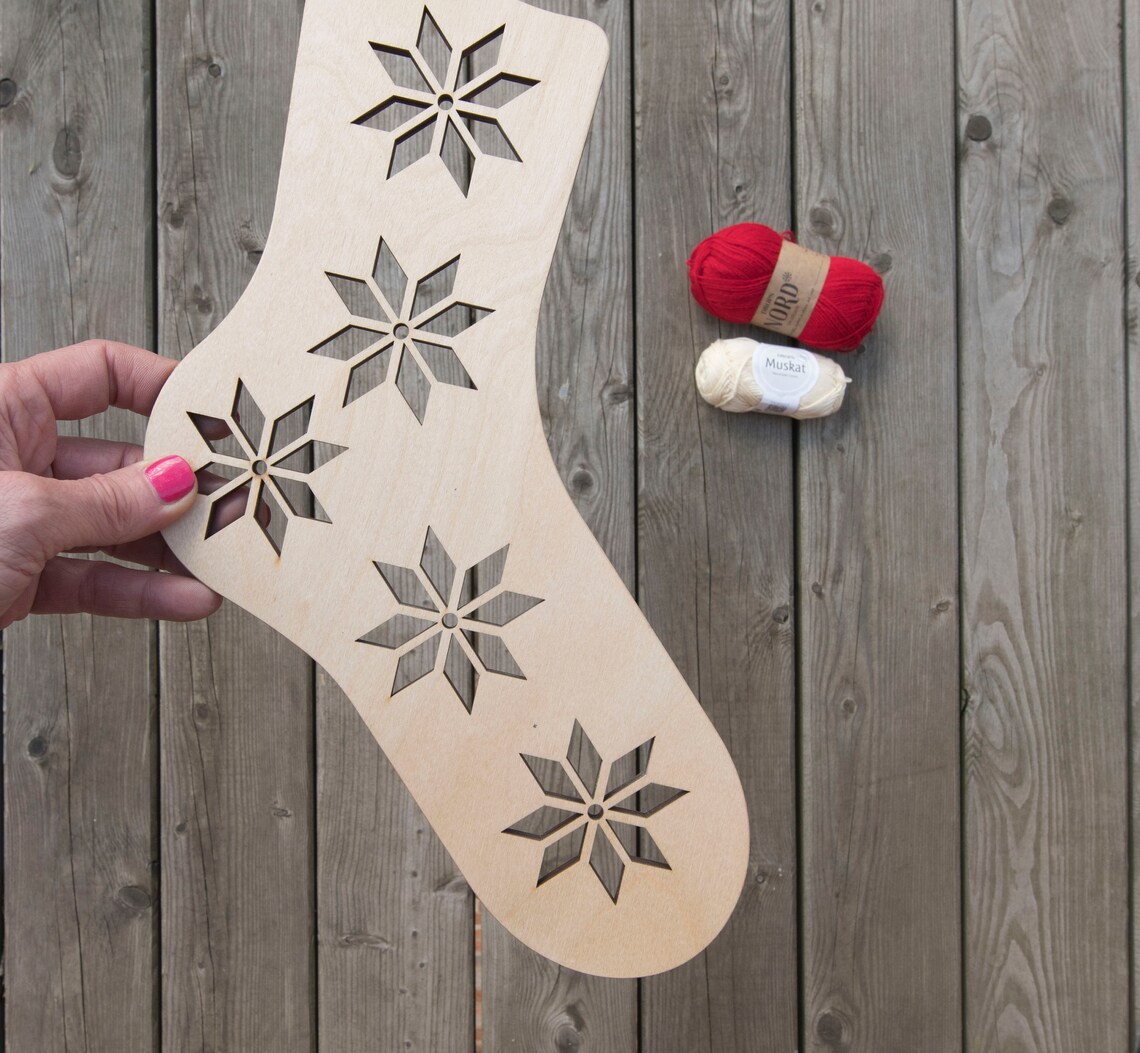 Sock Blockers Pair Wooden Sock Form Knitting Accessory Gift | Etsy