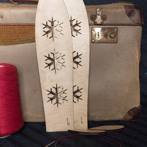 Mitten Blockers (pair) , Wooden Glove Dryers, Fingerless Mitts,knitted ...