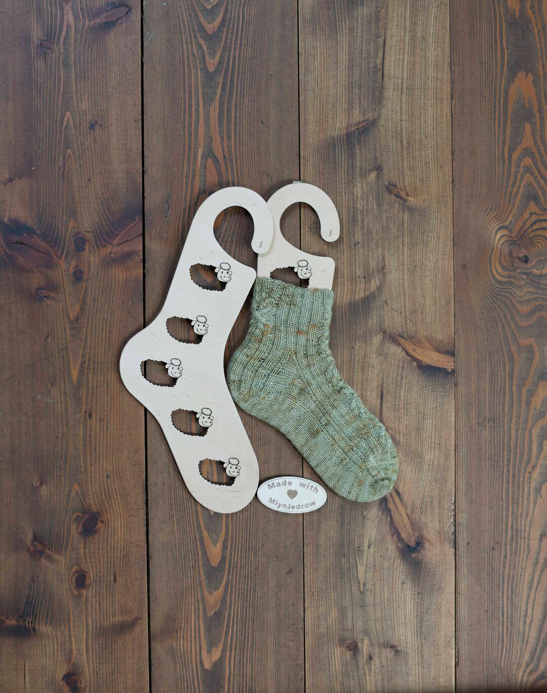 Sheep Wooden Sock Blockers (pair),knitting Form for Blocking Hand ...