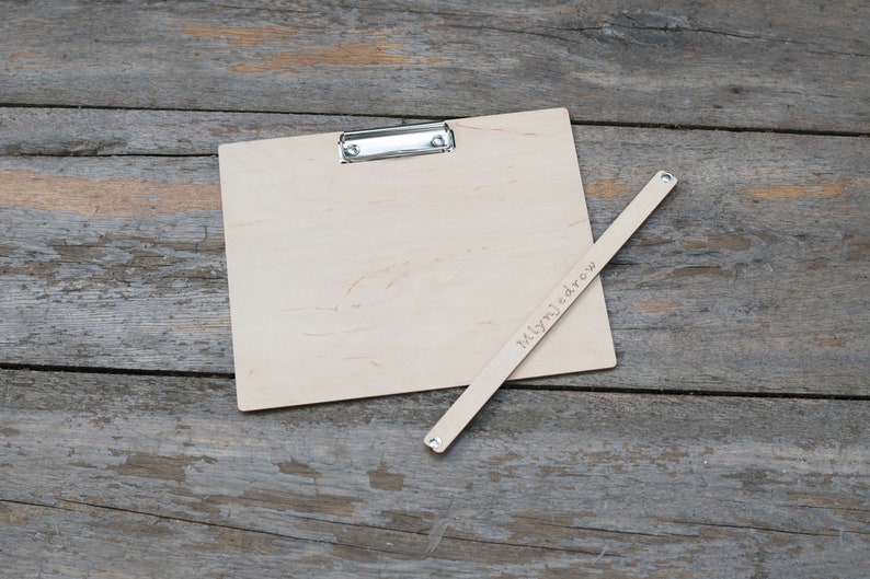 Knitting Chart Keeper Handmade 1 Pcs Wooden Pattern Holder - Etsy