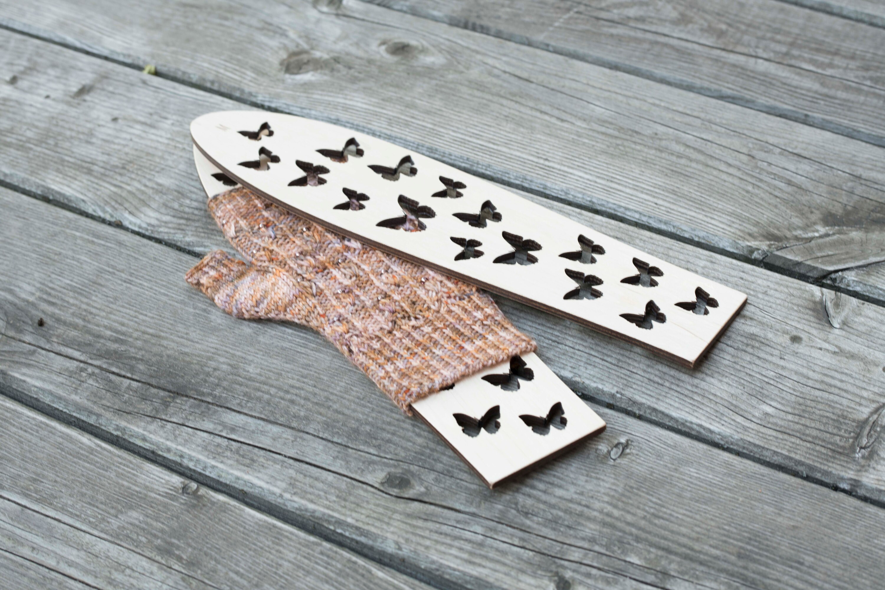 Mitten Blockers for Blocking Hand Knitted Mittens Gift for - Etsy