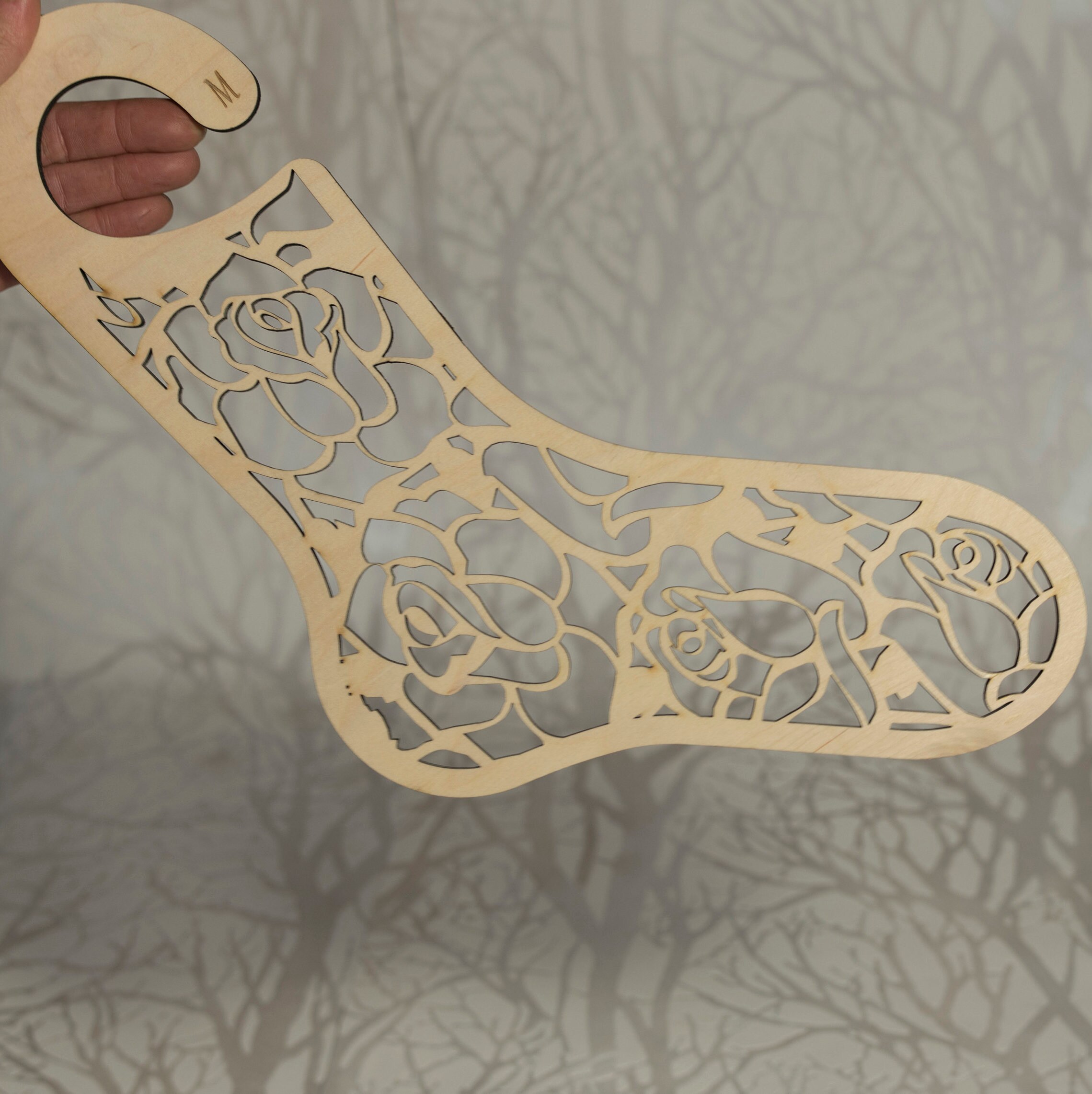 Wooden sock blockers Wood sock form hand knitted socks | Etsy