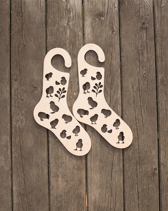 Sock Blockers 2 Pc Wooden Sock Form Sock Stretcher | Etsy