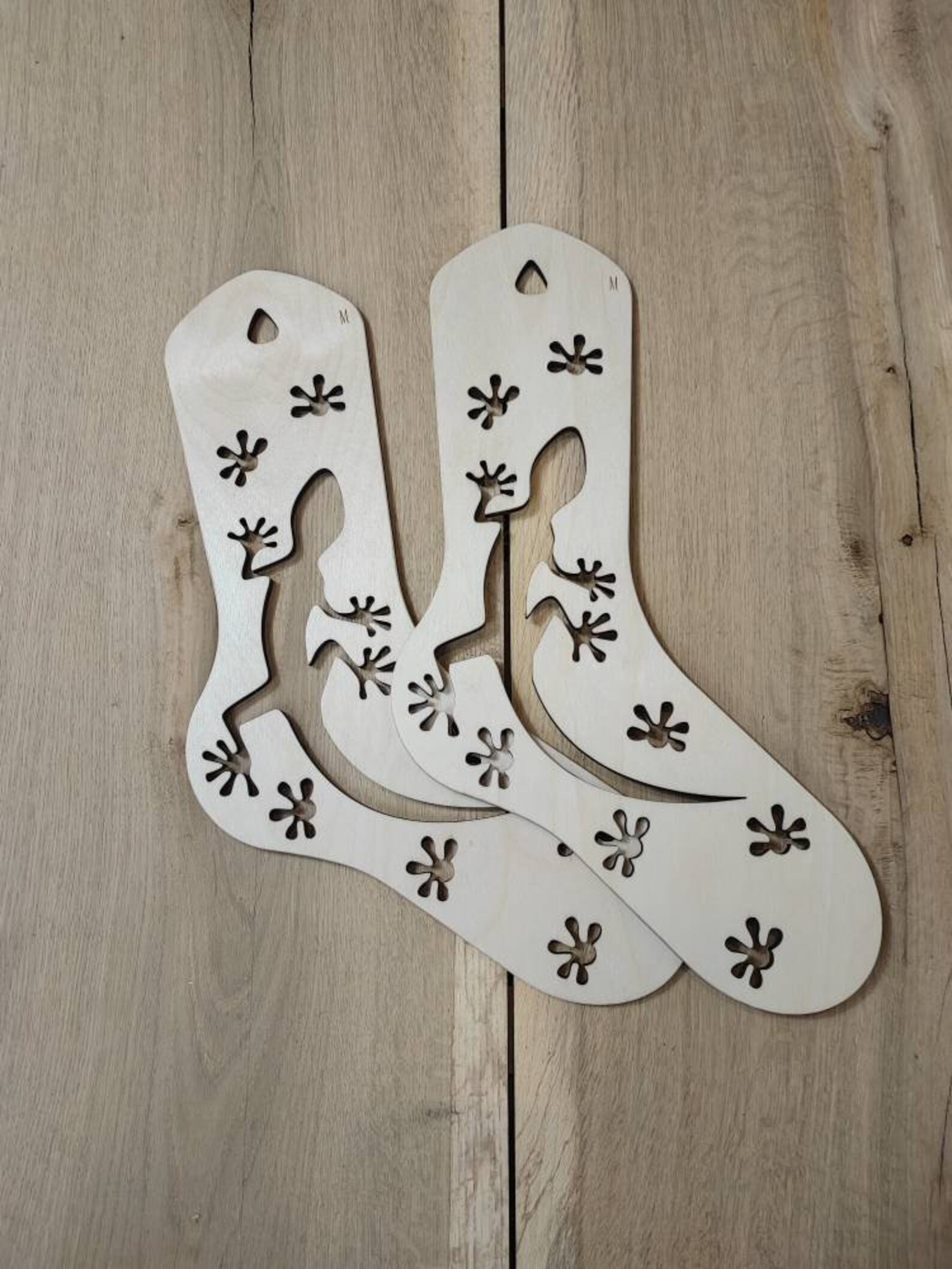 Sock Blockers, Wooden Sock Forms, Knitting Accessories, Knitter's Gift ...