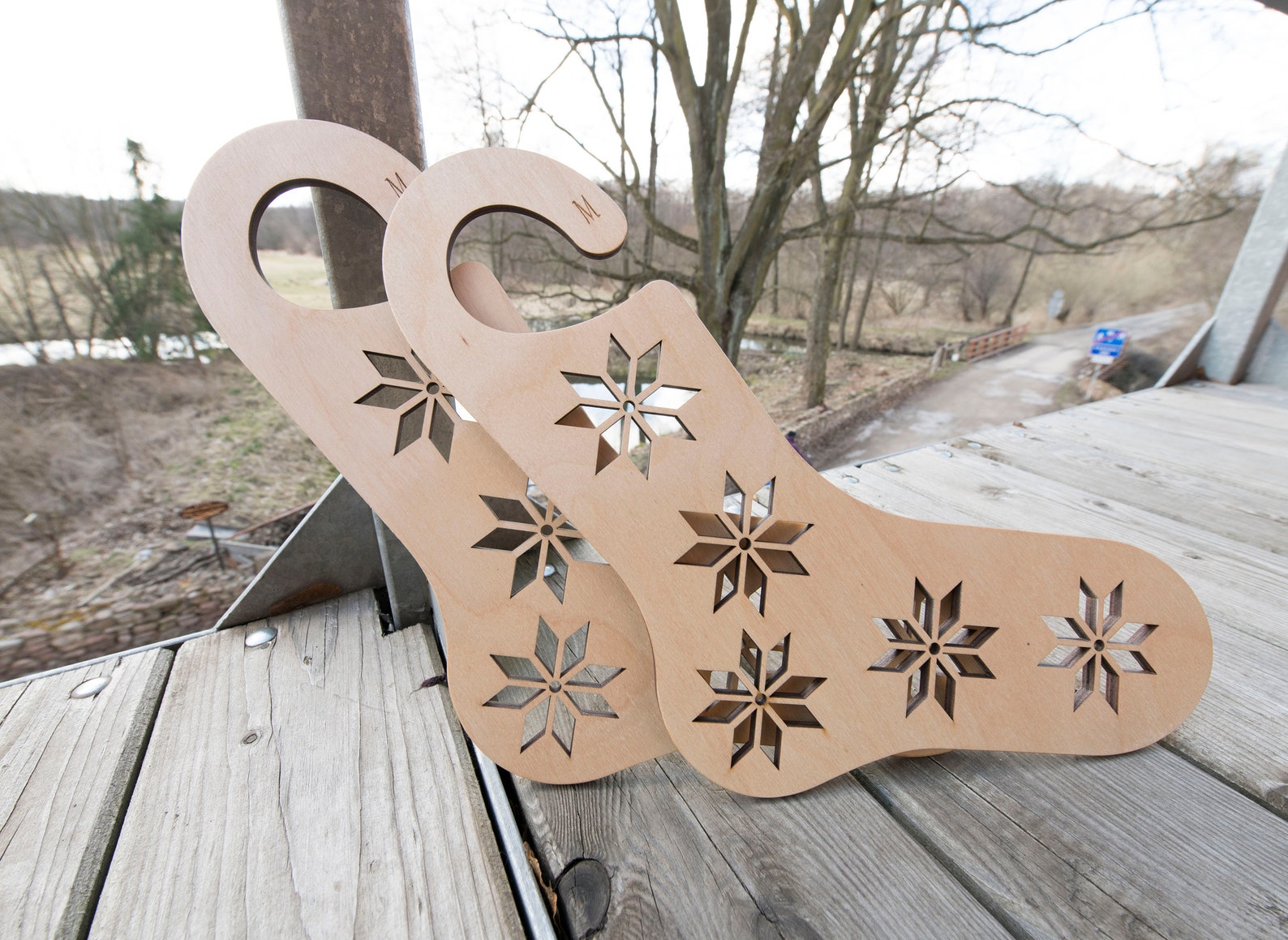 Sock Blockers Pair Wooden Sock Form Knitting Accessory Gift - Etsy