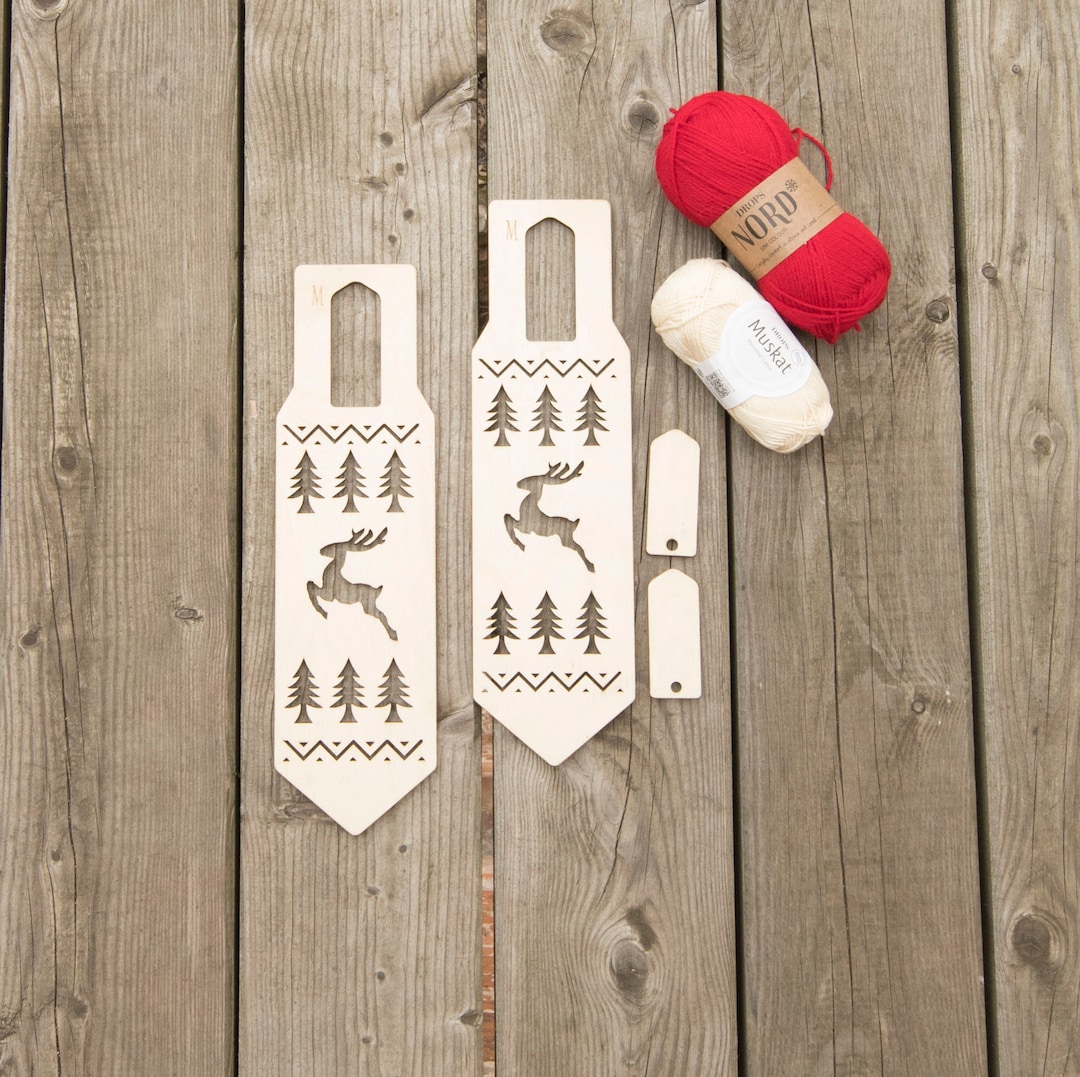 Wooden Mitten Blocker - 2 Pcs, Wood Form for Blocking Gloves,nordic ...