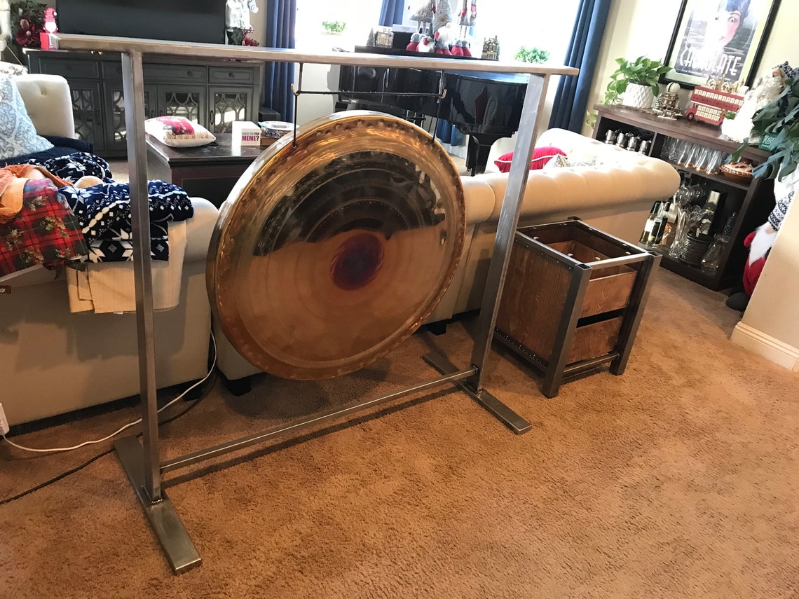 Steel Gong Stand - Etsy