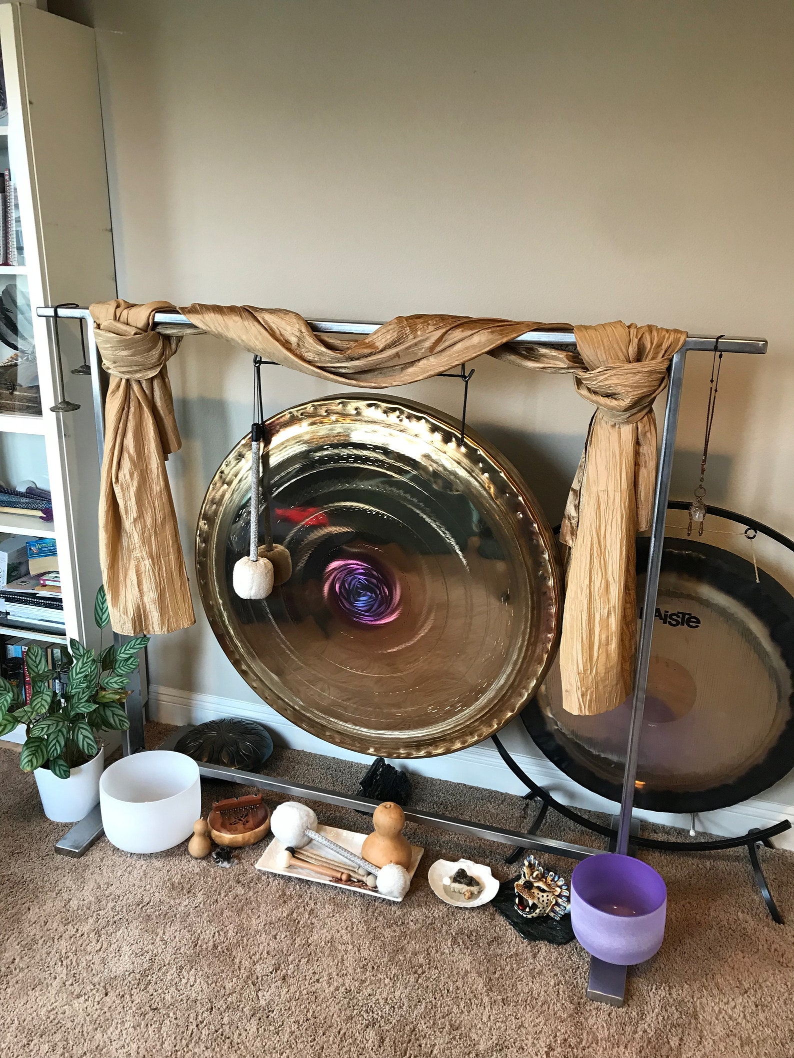 Steel Gong Stand - Etsy