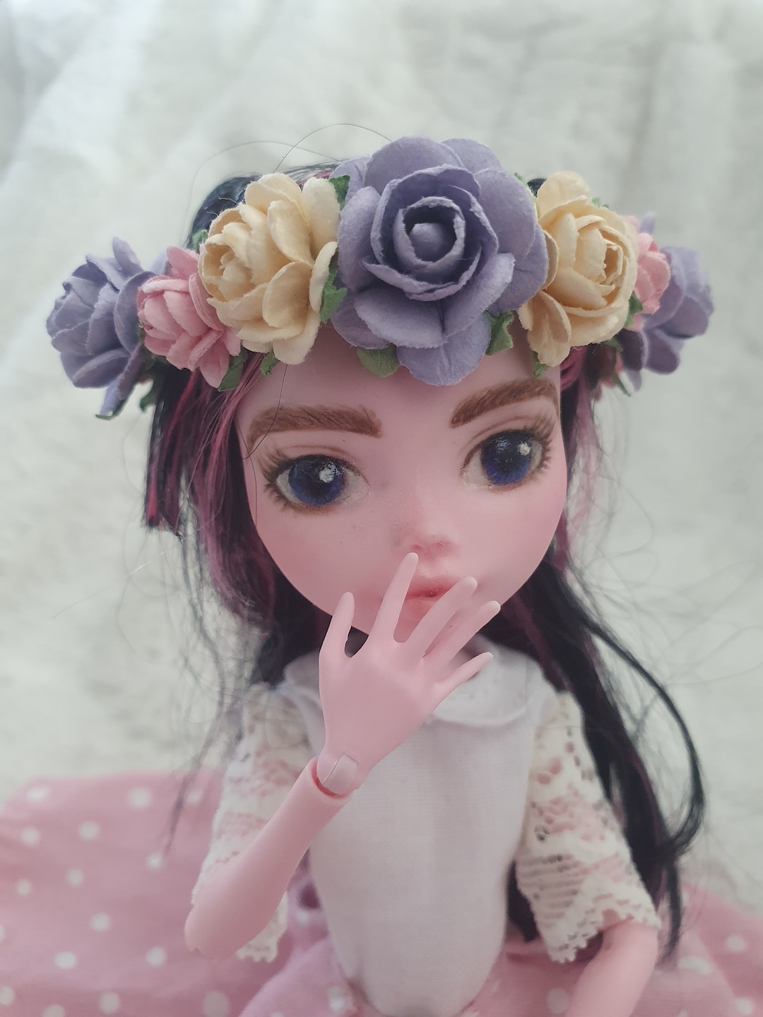 Flowercrown for Monster High Dolls - Etsy