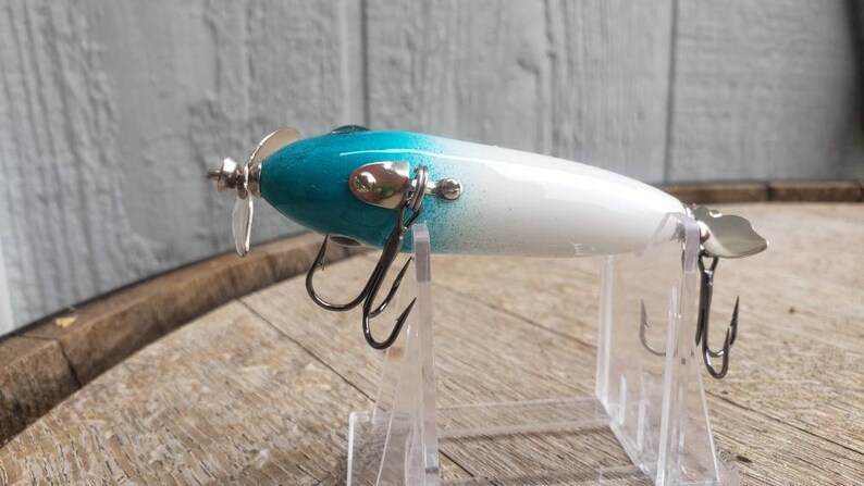 Handmade Topwater Double Prop Fishing Lure Bass Fishing - Etsy