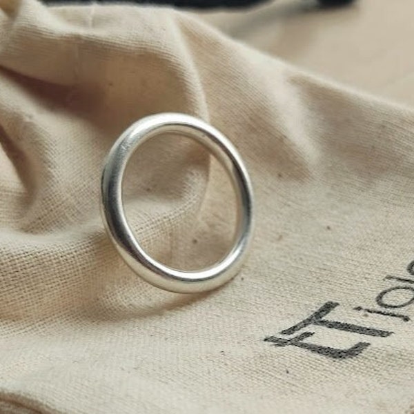Thick Silver Rings - Etsy