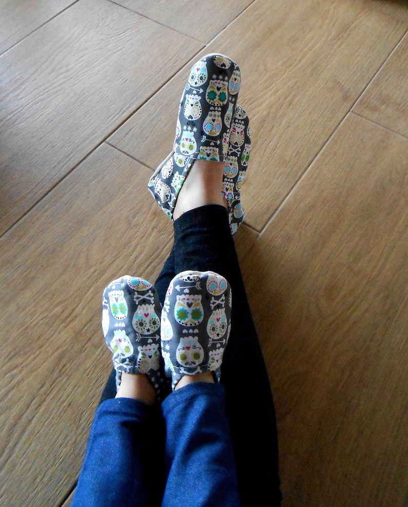 Adult Shoes Pattern - PDF Sewing Pattern and Tutorial, Women's Size US ...