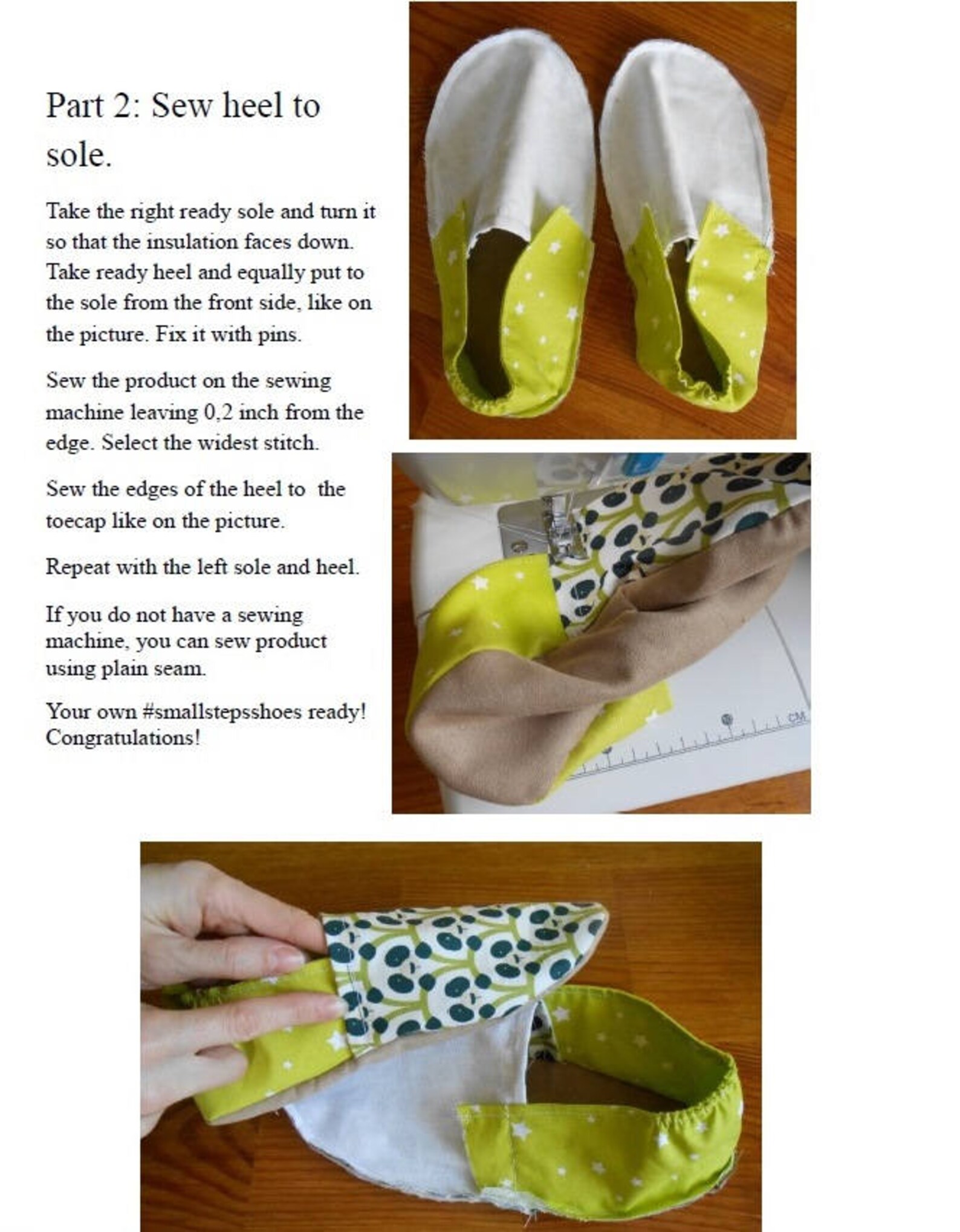 Baby, Kids, Teen, Adult Shoes Pattern - PDF Sewing Pattern and Tutorial ...