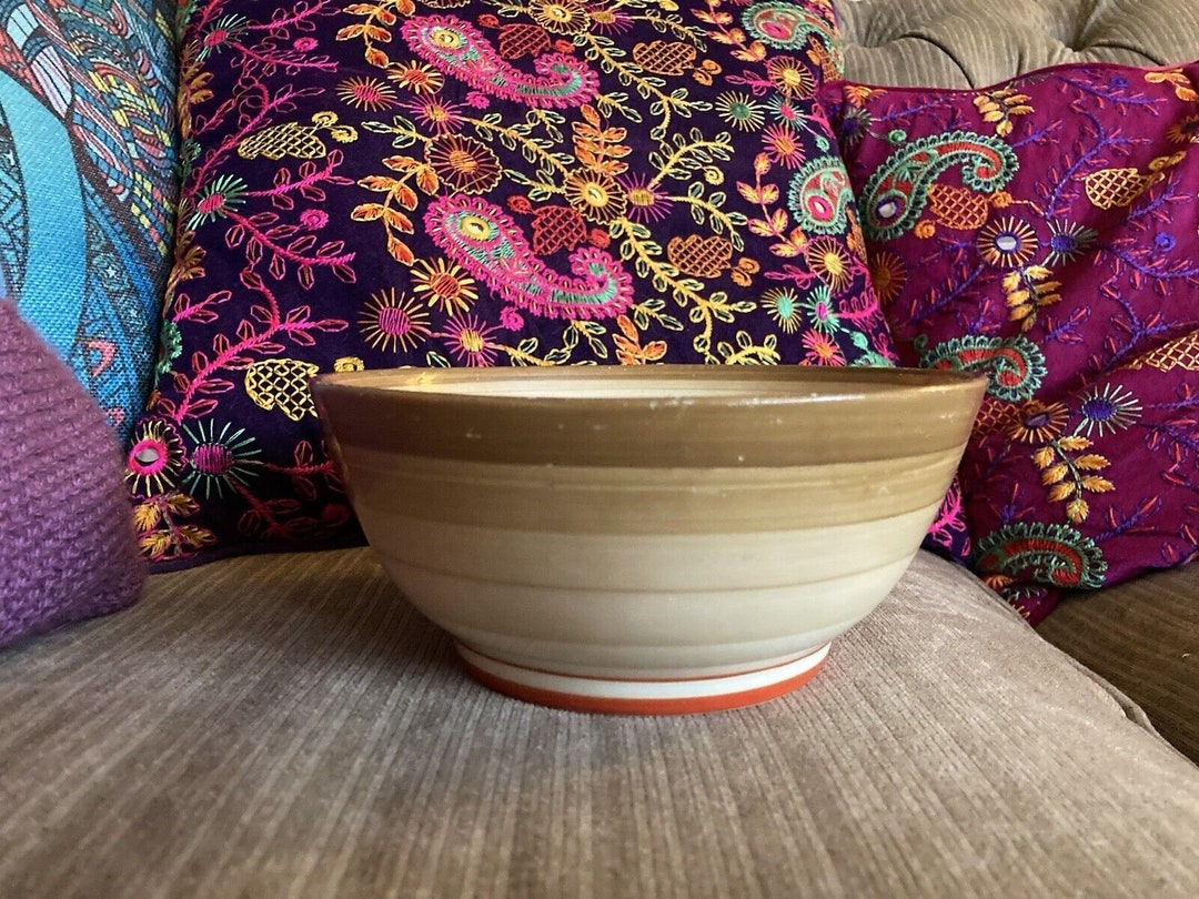 Clarice Cliff Banded Bowl - Etsy