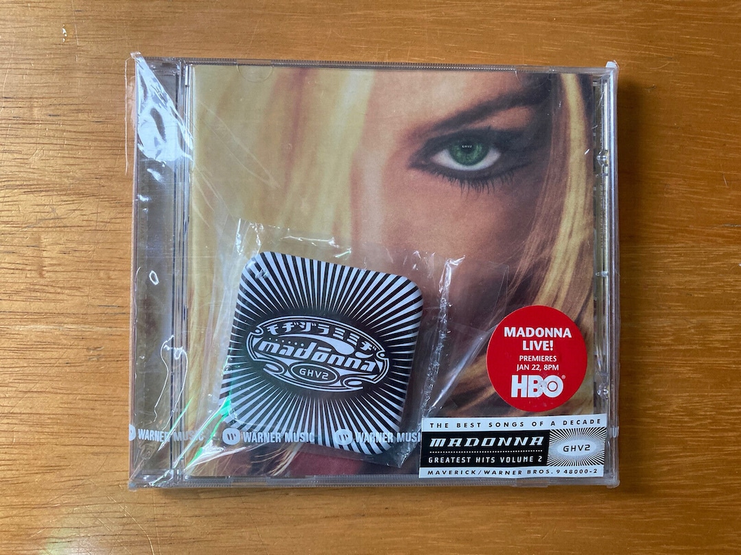Madonna GHV2 Very Rare Thailand CD Album With Badge - Etsy