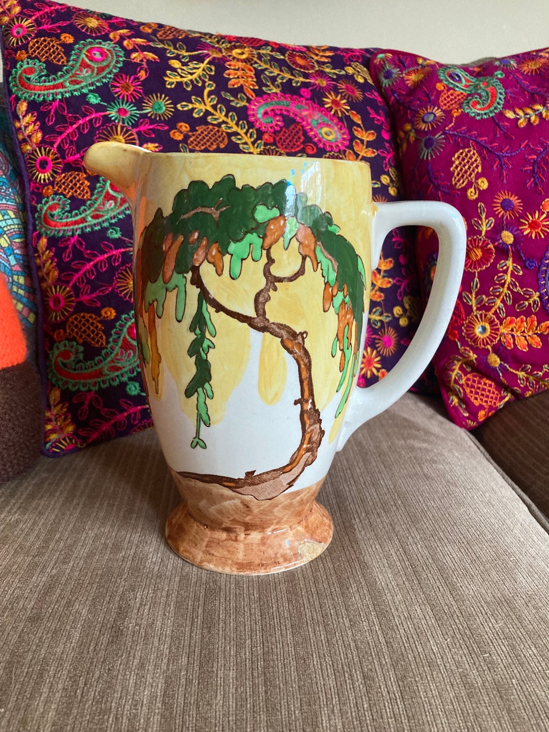 Clarice Cliff Memory Lane Large Coronet Jug - Etsy