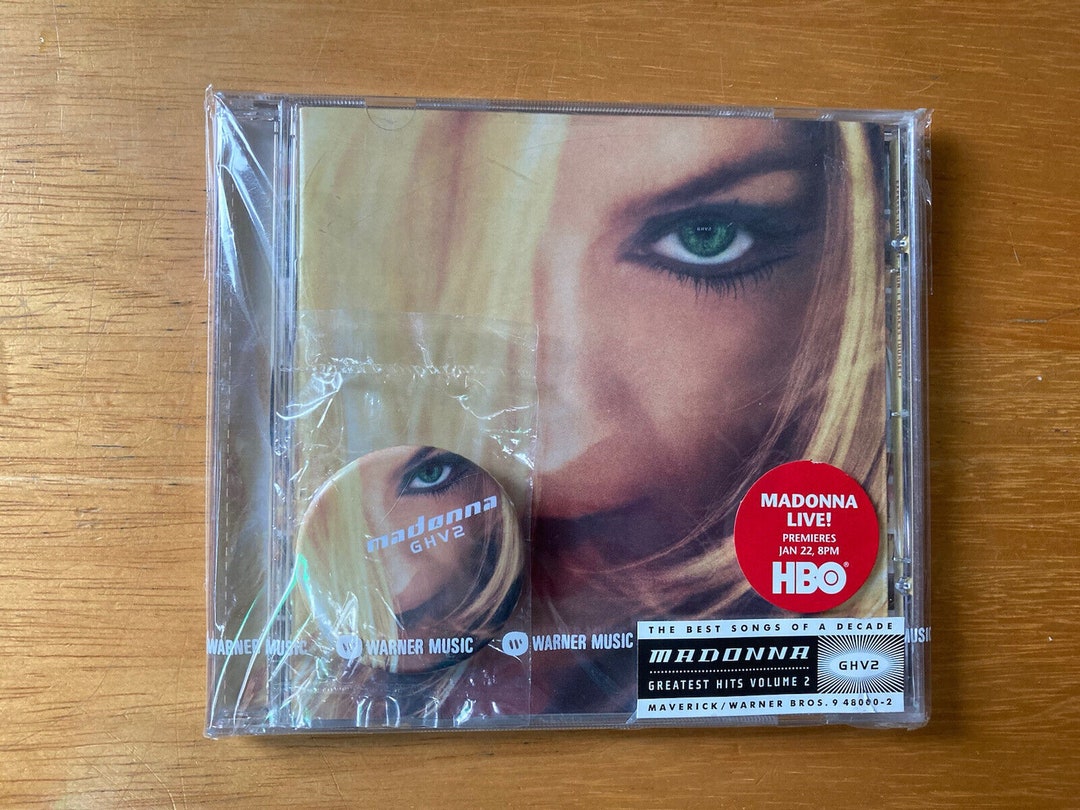 Madonna GHV2 Very Rare Thailand CD Album With Badge - Etsy