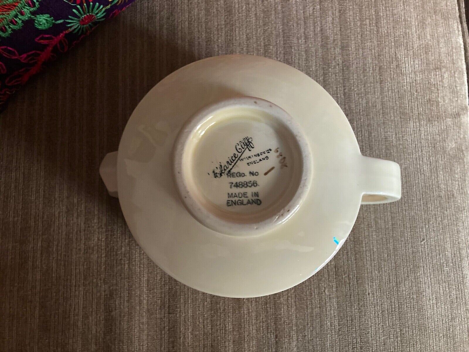 Clarice Cliff Banded Odilon Shape Gravy Boat / Jug - Etsy