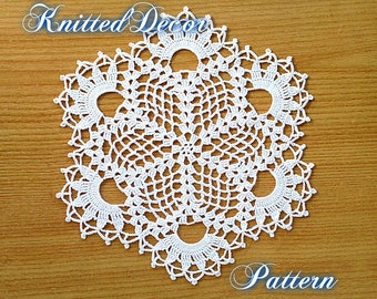 Crochet Doily Pattern Square Doily Crochet Pattern Free | Etsy