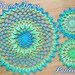 Crochet Doily Pattern Crochet Doily Set Pattern Lace Doily | Etsy
