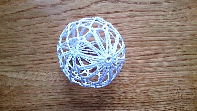 3D Crochet Christmas Ornaments Pattern 7 New Year Ornaments Crochet ...