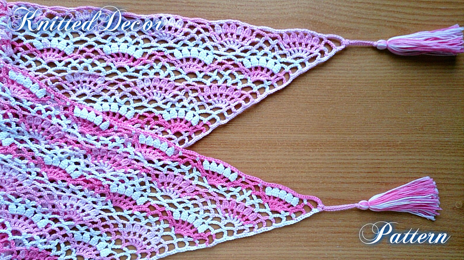 Crochet Shawl Pattern Crochet Triangle Shawl Pattern Lace Crochet Shawl ...