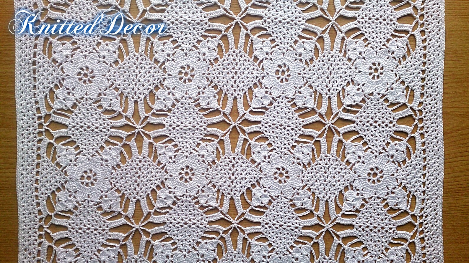 Crochet Doily Pattern Square Doily Crochet Pattern Boho - Etsy