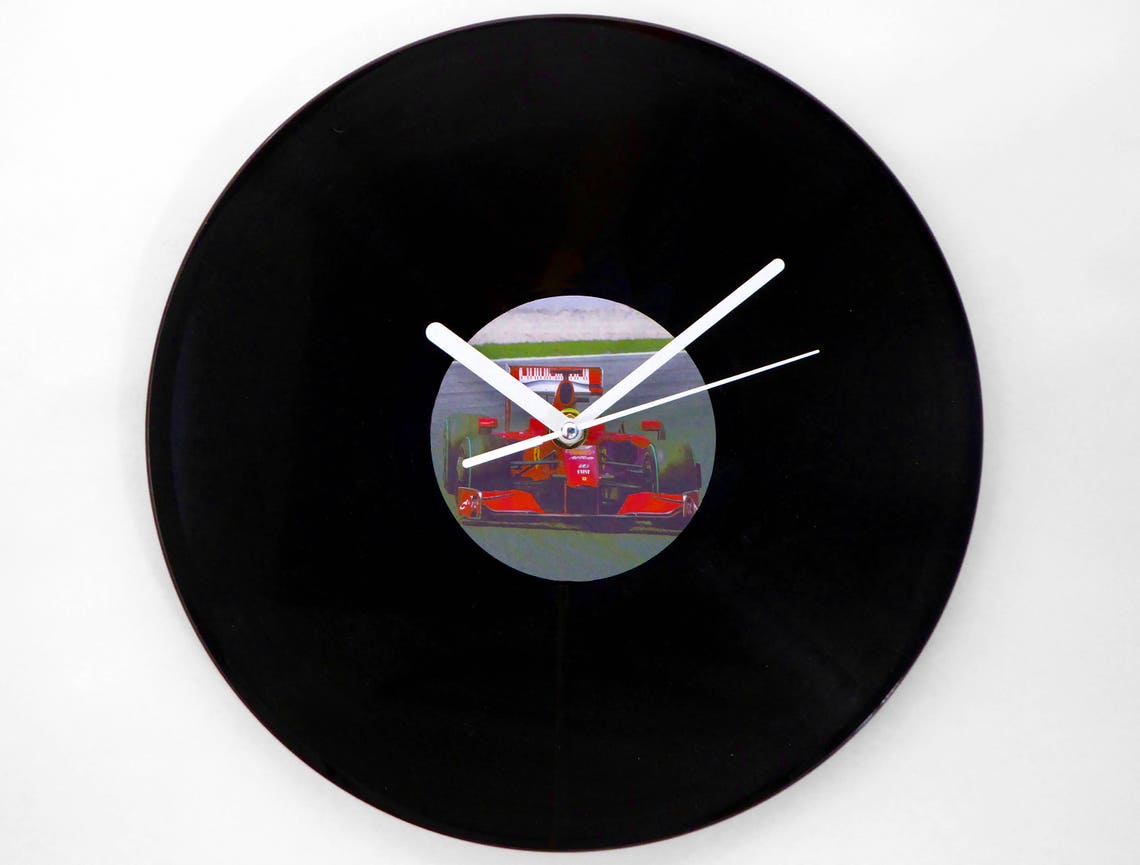 Personalised Vinyl Record Wall Clock - Etsy UK